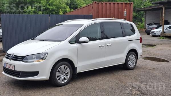 Balts Volkswagen Sharan 2011 Jelgava, ar dzinēja tilpumu 2.00 L un nobraukumu 269 tūkst. km par 7350 €, foto 5 vietnē AUTOMOTO.COM.LV