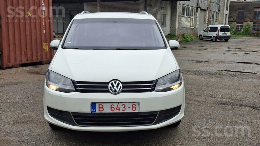 Balts Volkswagen Sharan 2011 Jelgava, ar dzinēja tilpumu 2.00 L un nobraukumu 269 tūkst. km par 7350 €, foto 7 vietnē AUTOMOTO.COM.LV