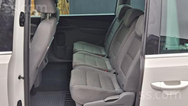 Balts Volkswagen Sharan 2011 Jelgava, ar dzinēja tilpumu 2.00 L un nobraukumu 269 tūkst. km par 7350 €, foto 8 vietnē AUTOMOTO.COM.LV