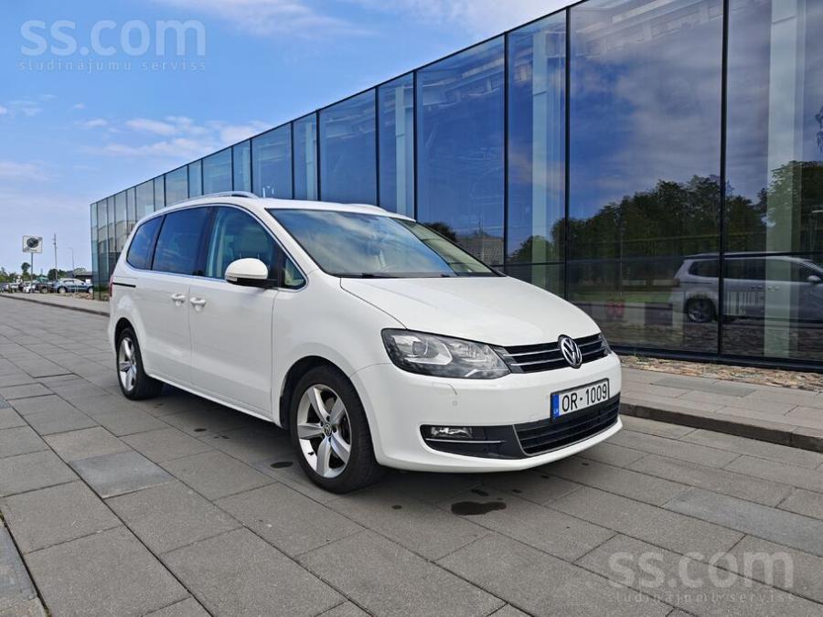 Balts Volkswagen Sharan 2011 Rīga, ar dzinēja tilpumu 2.00 L un nobraukumu 339 tūkst. km par 7000 €, foto 1 vietnē AUTOMOTO.COM.LV