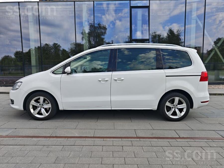 Balts Volkswagen Sharan 2011 Rīga, ar dzinēja tilpumu 2.00 L un nobraukumu 339 tūkst. km par 7000 €, foto 6 vietnē AUTOMOTO.COM.LV