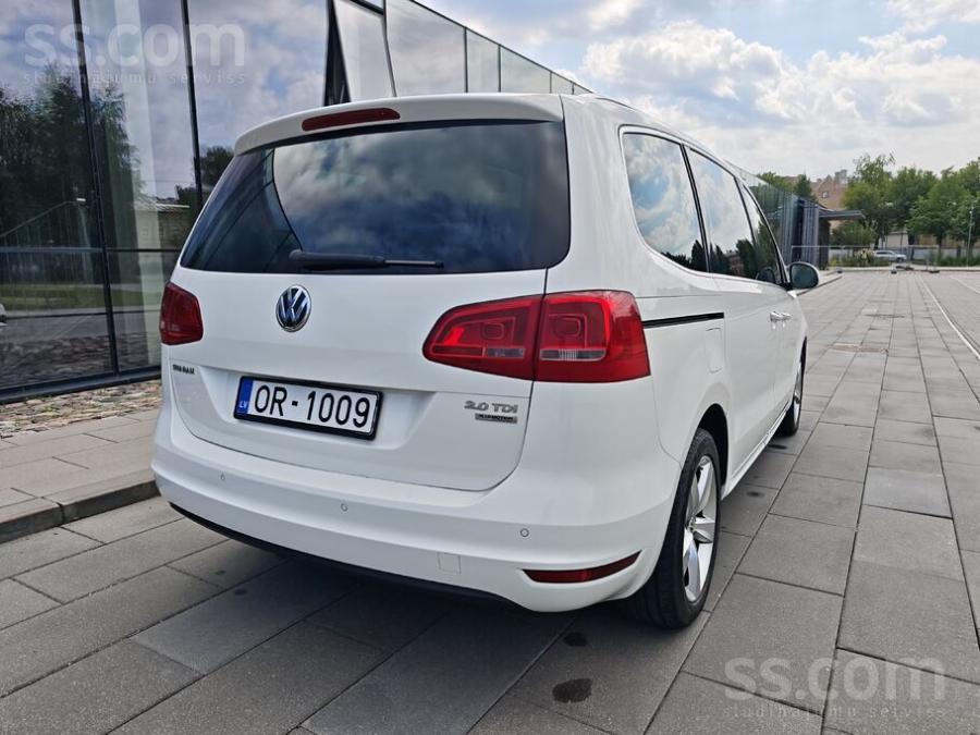 Balts Volkswagen Sharan 2011 Rīga, ar dzinēja tilpumu 2.00 L un nobraukumu 339 tūkst. km par 7000 €, foto 8 vietnē AUTOMOTO.COM.LV