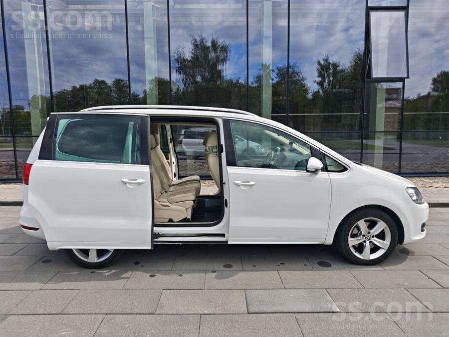 Balts Volkswagen Sharan 2011 Rīga, ar dzinēja tilpumu 2.00 L un nobraukumu 339 tūkst. km par 7000 €, foto 11 vietnē AUTOMOTO.COM.LV