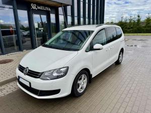 White Volkswagen Sharan 2011 in Kaunas, with an engine capacity of 1.97 L and mileage of 280 thousand km for 5500 €, photo  on AUTOMOTO.COM.LV