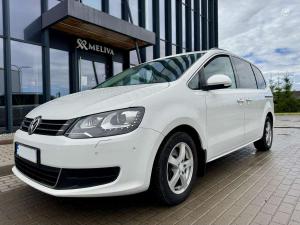 White Volkswagen Sharan 2011 in Kaunas, with an engine capacity of 1.97 L and mileage of 280 thousand km for 5500 €, photo 13 on AUTOMOTO.COM.LV