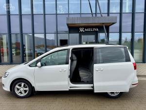 White Volkswagen Sharan 2011 in Kaunas, with an engine capacity of 2.00 L and mileage of 280 thousand km for 5300 €, photo 15 on AUTOMOTO.COM.LV