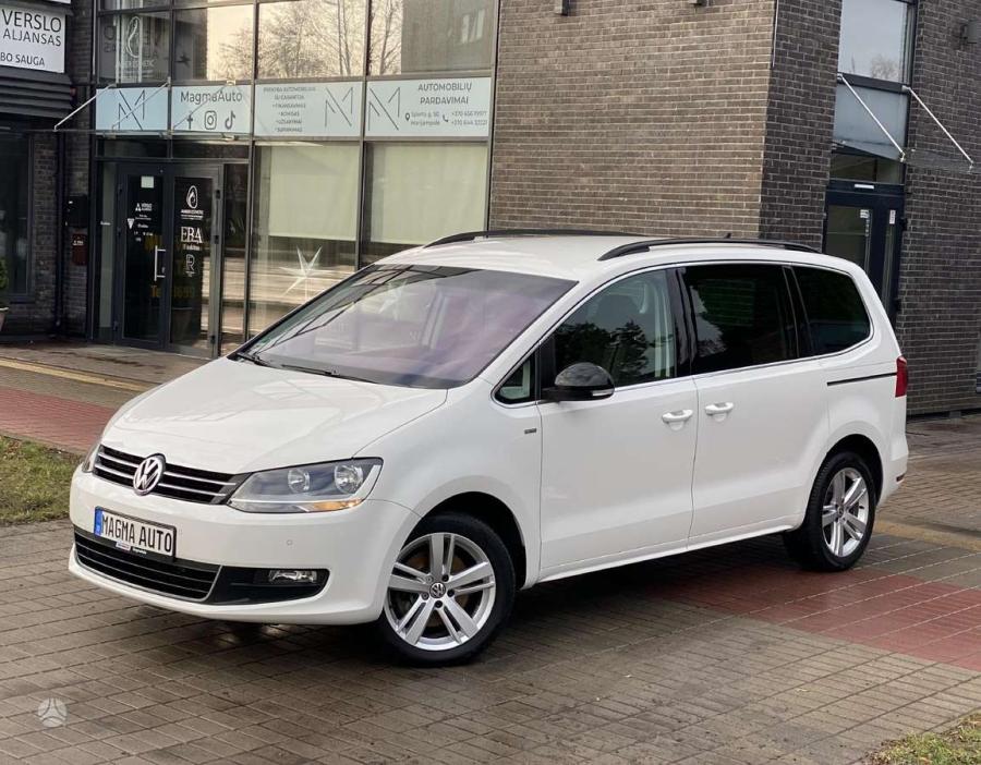 Balts Volkswagen Sharan 2012 Marijampole, ar dzinēja tilpumu 1.97 L un nobraukumu 318 tūkst. km par 7750 €, foto 2 vietnē AUTOMOTO.COM.LV