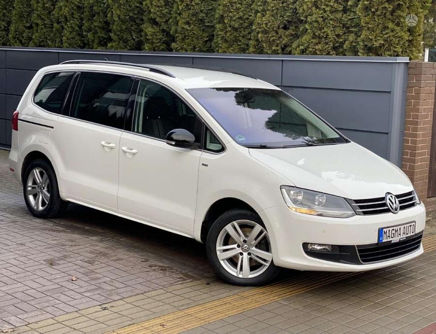 Balts Volkswagen Sharan 2012 Marijampole, ar dzinēja tilpumu 1.97 L un nobraukumu 318 tūkst. km par 7750 €, foto 10 vietnē AUTOMOTO.COM.LV