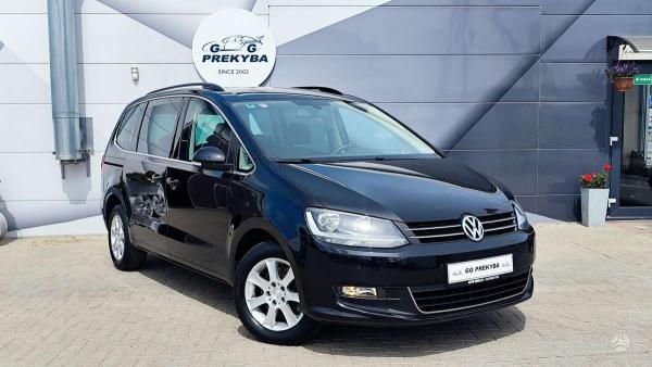 White Volkswagen Sharan 2012 in Kaunas, with an engine capacity of 1.40 L and mileage of 196 thousand km for 8550 €, photo 1 on AUTOMOTO.COM.LV