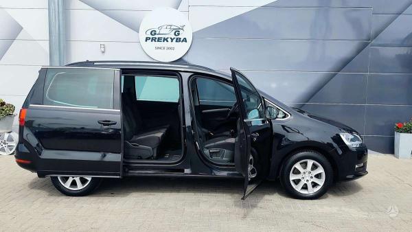 White Volkswagen Sharan 2012 in Kaunas, with an engine capacity of 1.40 L and mileage of 196 thousand km for 8550 €, photo 6 on AUTOMOTO.COM.LV