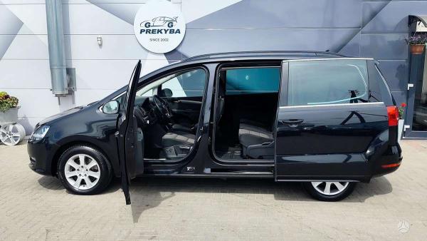 White Volkswagen Sharan 2012 in Kaunas, with an engine capacity of 1.40 L and mileage of 196 thousand km for 8550 €, photo 8 on AUTOMOTO.COM.LV