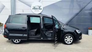 White Volkswagen Sharan 2012 in Kaunas, with an engine capacity of 1.40 L and mileage of 196 thousand km for 8550 €, photo 7 on AUTOMOTO.COM.LV