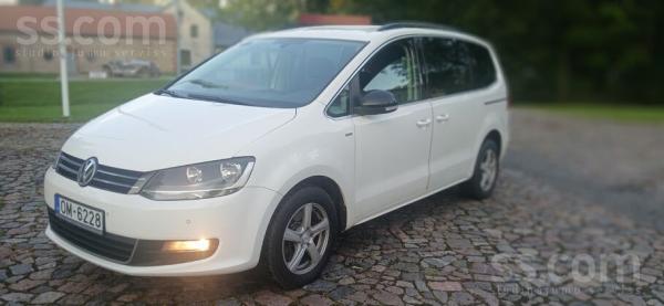 Balts Volkswagen Sharan 2012 Jēkabpils, ar dzinēja tilpumu 2.00 L un nobraukumu 438 tūkst. km par 5250 €, foto 2 vietnē AUTOMOTO.COM.LV