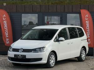 Balts Volkswagen Sharan 2013 Viļņa, ar dzinēja tilpumu 1.97 L un nobraukumu 303 tūkst. km par 7250 €, foto  vietnē AUTOMOTO.COM.LV