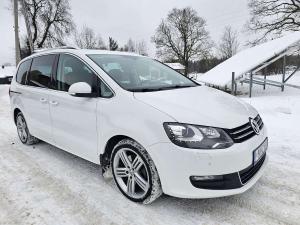 White Volkswagen Sharan 2015 in Kaunas, with an engine capacity of 2.00 L and mileage of 405 thousand km for 7450 €, photo  on AUTOMOTO.COM.LV