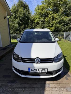 White Volkswagen Sharan 2019 in Tallinn, with an engine capacity of 2.00 L and mileage of 125 thousand km for 22000 €, photo  on AUTOMOTO.COM.LV