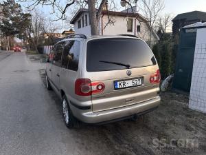 Dzeltens Volkswagen Sharan 2007 Jūrmala, ar dzinēja tilpumu 1.90 L un nobraukumu 270 tūkst. km par 300 €, foto 2 vietnē AUTOMOTO.COM.LV