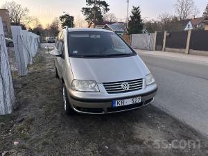 Dzeltens Volkswagen Sharan 2007 Jūrmala, ar dzinēja tilpumu 1.90 L un nobraukumu 270 tūkst. km par 300 €, foto 3 vietnē AUTOMOTO.COM.LV