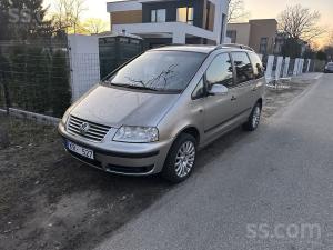 Dzeltens Volkswagen Sharan 2007 Jūrmala, ar dzinēja tilpumu 1.90 L un nobraukumu 270 tūkst. km par 300 €, foto 7 vietnē AUTOMOTO.COM.LV
