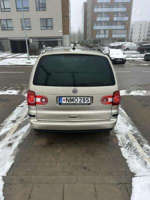 Dzeltens Volkswagen Sharan 2007 Nemenčinė, ar dzinēja tilpumu 1.90 L un nobraukumu 250 tūkst. km par 3400 €, foto 6 vietnē AUTOMOTO.COM.LV
