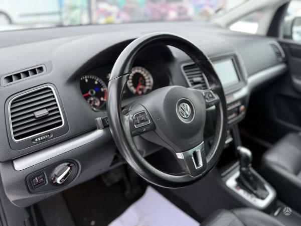 Dzeltens Volkswagen Sharan 2012 Ukmergė, ar dzinēja tilpumu 1.97 L un nobraukumu 280 tūkst. km par 8800 €, foto 5 vietnē AUTOMOTO.COM.LV