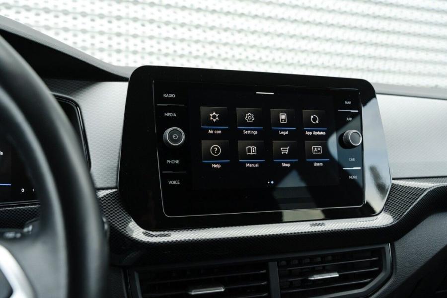 Smilšu krāsa Volkswagen T-Cross 2025 Mārupe, ar dzinēja tilpumu 1.00 L un nobraukumu 38 tūkst. km par 22900 €, foto 19 vietnē AUTOMOTO.COM.LV