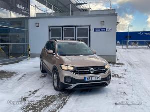 Smilšu krāsa Volkswagen T-Cross 2020 Jehvi, ar dzinēja tilpumu 1.00 L un nobraukumu 53 tūkst. km par 17900 €, foto  vietnē AUTOMOTO.COM.LV