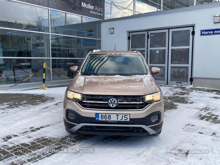 Smilšu krāsa Volkswagen T-Cross 2020 Jehvi, ar dzinēja tilpumu 1.00 L un nobraukumu 53 tūkst. km par 17900 €, foto 2 vietnē AUTOMOTO.COM.LV