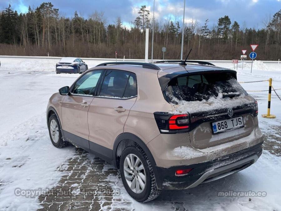 Smilšu krāsa Volkswagen T-Cross 2020 Jehvi, ar dzinēja tilpumu 1.00 L un nobraukumu 53 tūkst. km par 17900 €, foto 5 vietnē AUTOMOTO.COM.LV