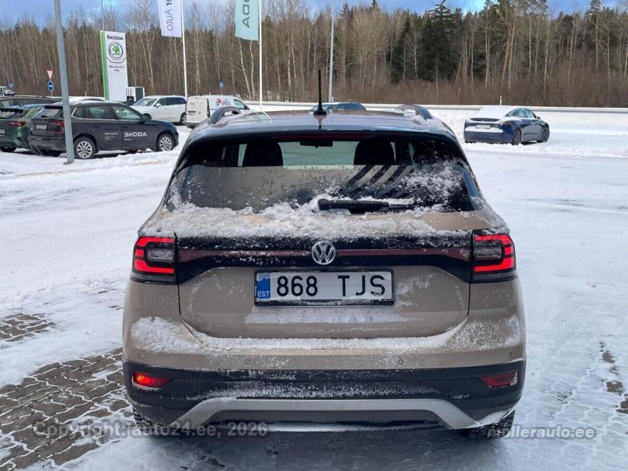 Smilšu krāsa Volkswagen T-Cross 2020 Jehvi, ar dzinēja tilpumu 1.00 L un nobraukumu 53 tūkst. km par 17900 €, foto 7 vietnē AUTOMOTO.COM.LV