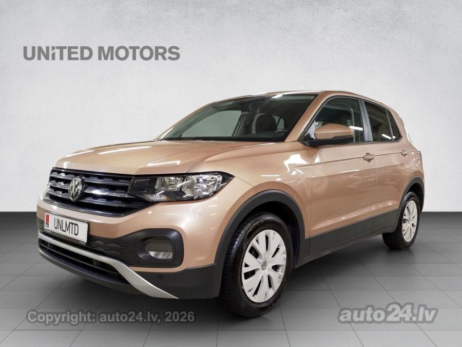 Beige Volkswagen T-Cross 2019 in Tallinn, with an engine capacity of 0.00 L and mileage of 98 thousand km for 11990 €, photo 1 on AUTOMOTO.COM.LV