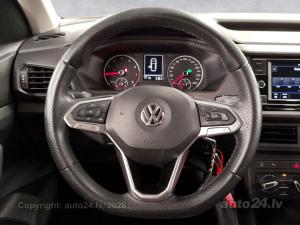 Beige Volkswagen T-Cross 2019 in Tallinn, with an engine capacity of 0.00 L and mileage of 98 thousand km for 11990 €, photo 4 on AUTOMOTO.COM.LV