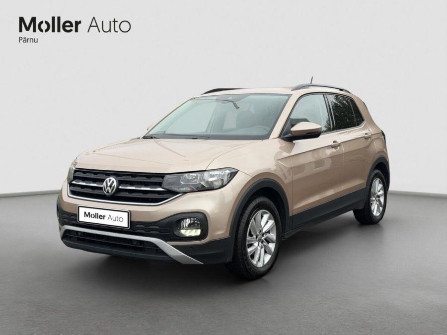 Бежевый Фольксваген T-Cross 2019 в Пярну, объемом двигателя 1.00 л и пробегом 97 тыс. км за 15900 €, фото 1 на AUTOMOTO.COM.LV