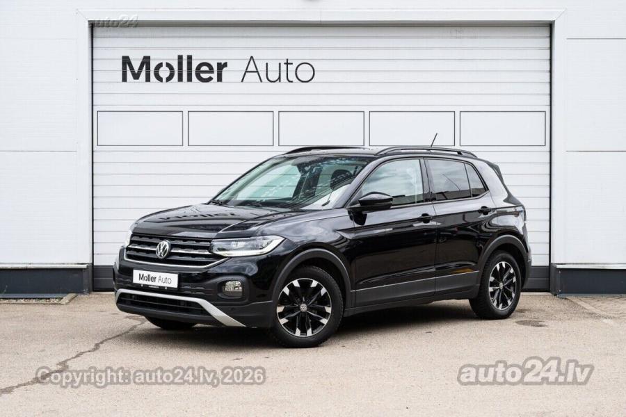 Black Volkswagen T-Cross 2019 in Riga, with an engine capacity of 1.00 L and mileage of 86 thousand km for 13250 €, photo 1 on AUTOMOTO.COM.LV