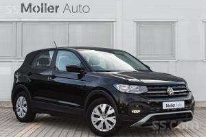 Black Volkswagen T-Cross 2019 in Ventspils, with an engine capacity of 1.00 L and mileage of 46 thousand km for 13450 €, photo 8 on AUTOMOTO.COM.LV