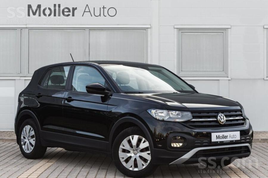 Black Volkswagen T-Cross 2019 in Ventspils, with an engine capacity of 1.00 L and mileage of 46 thousand km for 13450 €, photo 8 on AUTOMOTO.COM.LV