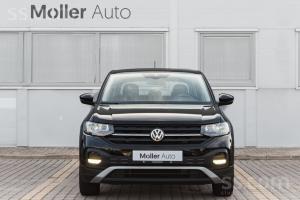 Black Volkswagen T-Cross 2019 in Ventspils, with an engine capacity of 1.00 L and mileage of 46 thousand km for 13450 €, photo 9 on AUTOMOTO.COM.LV