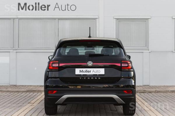Melns Volkswagen T-Cross 2019 Ventspils, ar dzinēja tilpumu 1.00 L un nobraukumu 46 tūkst. km par 13450 €, foto 5 vietnē AUTOMOTO.COM.LV
