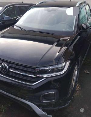 Black Volkswagen T-Cross 2020 in Panevezys, with an engine capacity of 1.00 L and mileage of 102 thousand km for 6250 €, photo  on AUTOMOTO.COM.LV