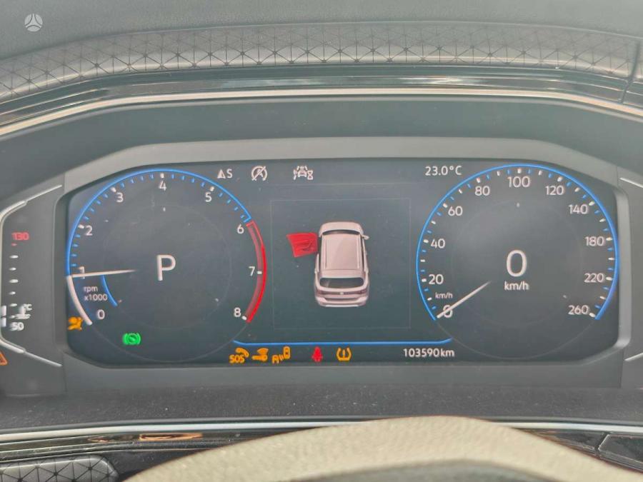Melns Volkswagen T-Cross 2020 Panevēža, ar dzinēja tilpumu 1.00 L un nobraukumu 103 tūkst. km par 6500 €, foto 13 vietnē AUTOMOTO.COM.LV