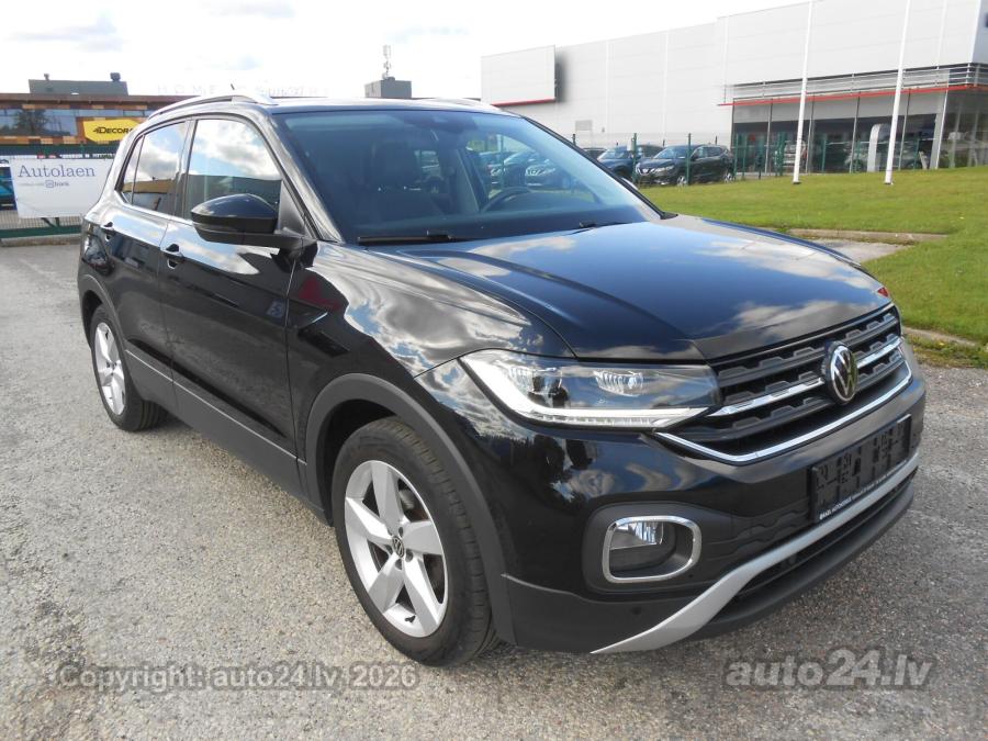 Черный Фольксваген T-Cross 2020 в Вильянди, объемом двигателя 1.60 л и пробегом 117 тыс. км за 15990 €, фото 4 на AUTOMOTO.COM.LV