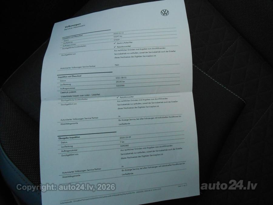 Black Volkswagen T-Cross 2020 in Viljandi, with an engine capacity of 1.60 L and mileage of 117 thousand km for 15990 €, photo 16 on AUTOMOTO.COM.LV