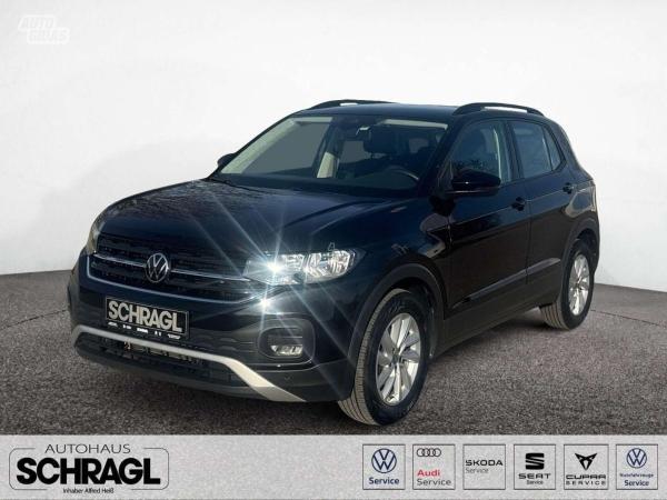 Black Volkswagen T-Cross 2021 in Kaunas, with an engine capacity of 1.00 L and mileage of 30 thousand km for 22369 €, photo 1 on AUTOMOTO.COM.LV