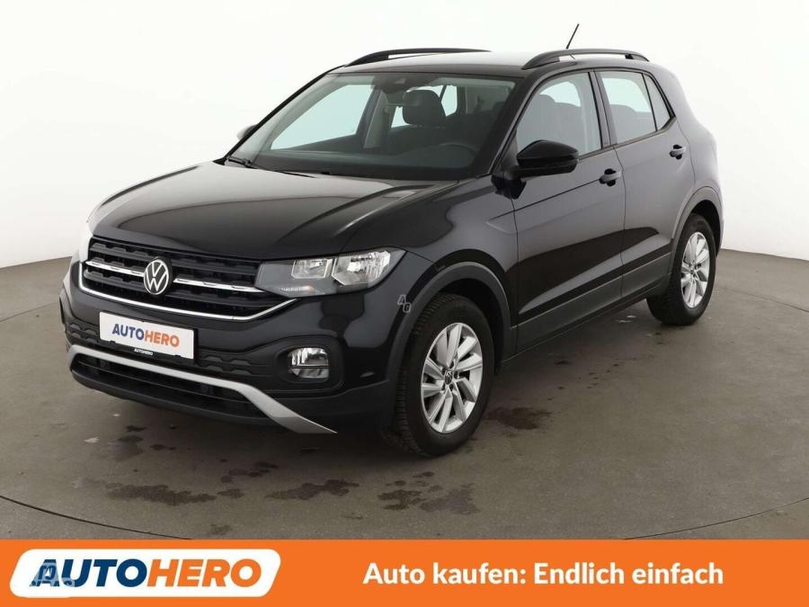 Melns Volkswagen T-Cross 2021 Kauņa, ar dzinēja tilpumu 1.00 L un nobraukumu 23 tūkst. km par 23791 €, foto 1 vietnē AUTOMOTO.COM.LV