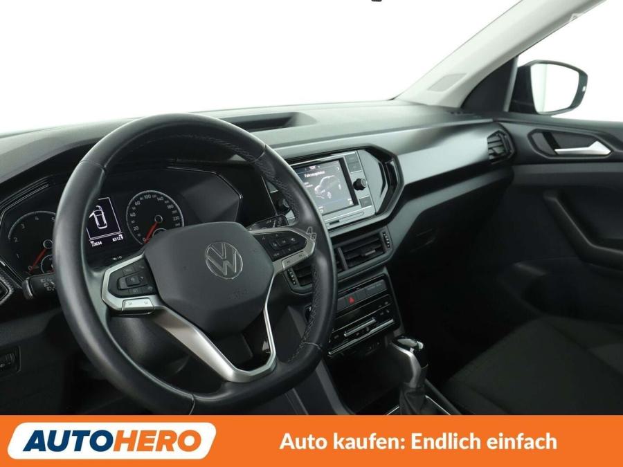 Melns Volkswagen T-Cross 2021 Kauņa, ar dzinēja tilpumu 1.00 L un nobraukumu 23 tūkst. km par 23791 €, foto 11 vietnē AUTOMOTO.COM.LV
