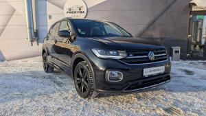 Черный Фольксваген T-Cross 2021 в Каунас, объемом двигателя 1.50 л и пробегом 62 тыс. км за 16950 €, фото  на AUTOMOTO.COM.LV