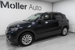 Black Volkswagen T-Cross 2021 in Vilnius, with an engine capacity of 1.00 L and mileage of 128 thousand km for 15900 €, photo 2 on AUTOMOTO.COM.LV