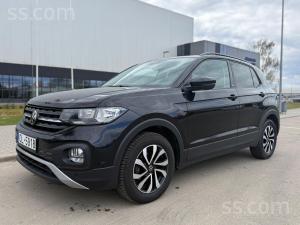 Черный Фольксваген T-Cross 2021 в Екабпилс, объемом двигателя 1.00 л и пробегом 62 тыс. км за 13450 €, фото  на AUTOMOTO.COM.LV