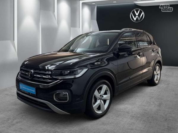 Melns Volkswagen T-Cross 2022 Kauņa, ar dzinēja tilpumu 1.00 L un nobraukumu 45 tūkst. km par 21658 €, foto 2 vietnē AUTOMOTO.COM.LV