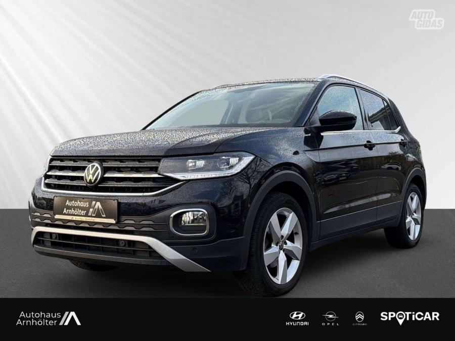 Melns Volkswagen T-Cross 2022 Kauņa, ar dzinēja tilpumu 1.00 L un nobraukumu 38 tūkst. km par 23306 €, foto 1 vietnē AUTOMOTO.COM.LV